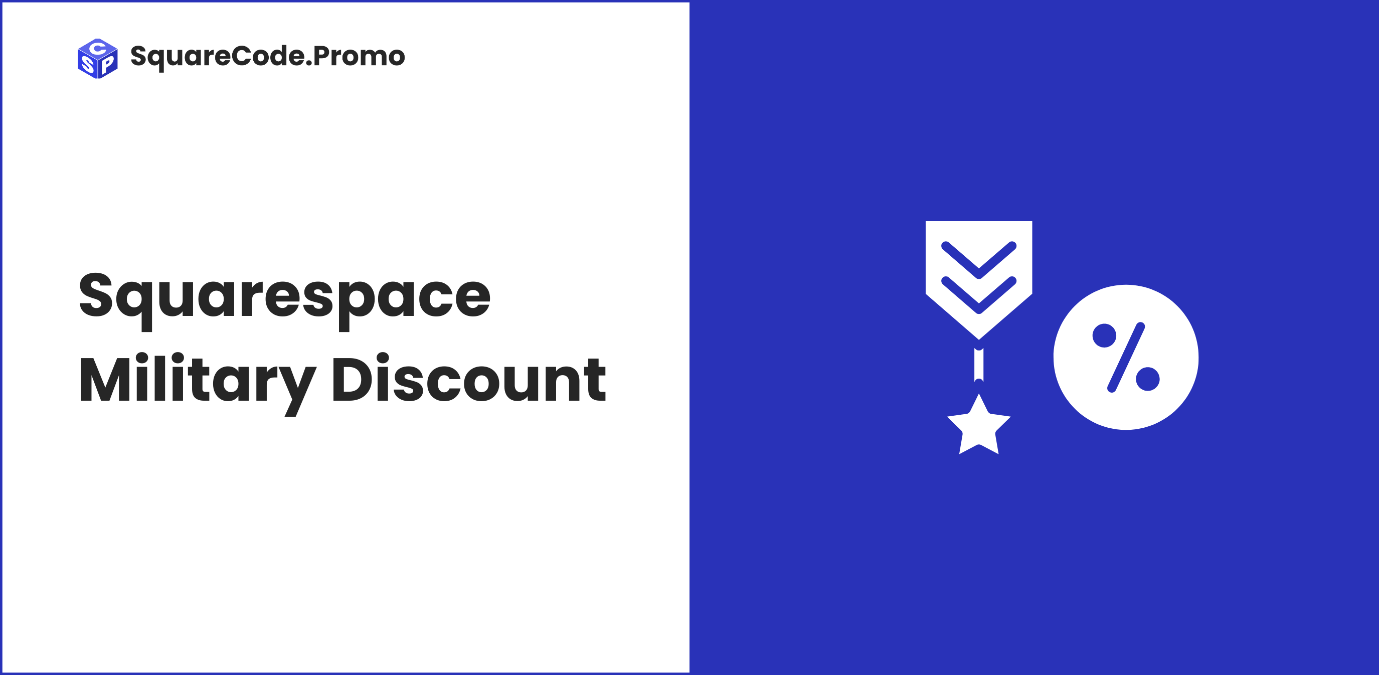 Squarespace Military Discount (2025): 50% OFF Promo